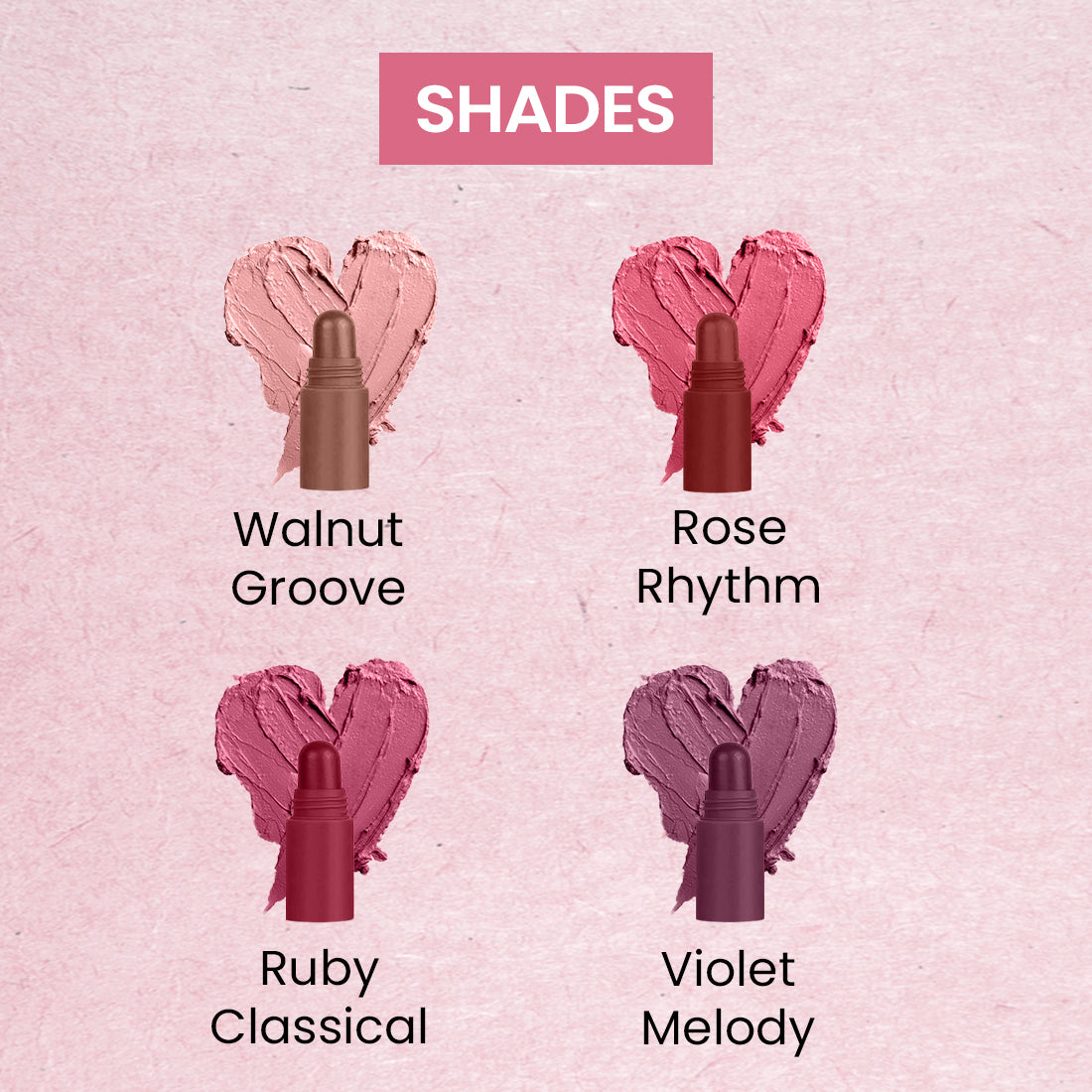 Lipstack- Stackable Lipstick | 4 in 1 – The Natural Wash
