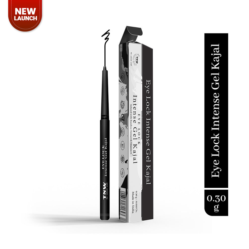 Eye Lock Intense Gel Kajal | Long-Lasting, Waterproof & Smudge-Proof ...