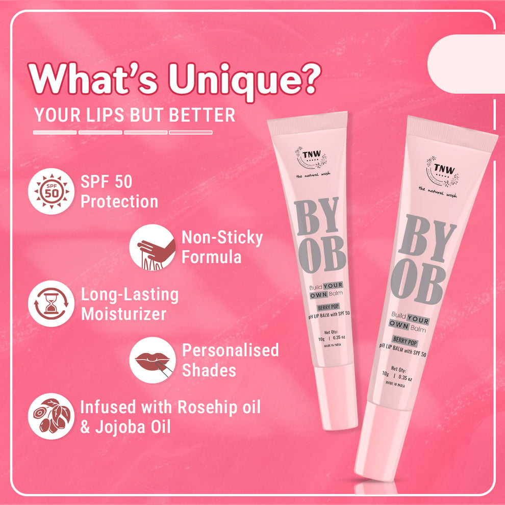 pH Lip Balm with SPF 50 | Ultimate Lip Therapy | The Natural Wash