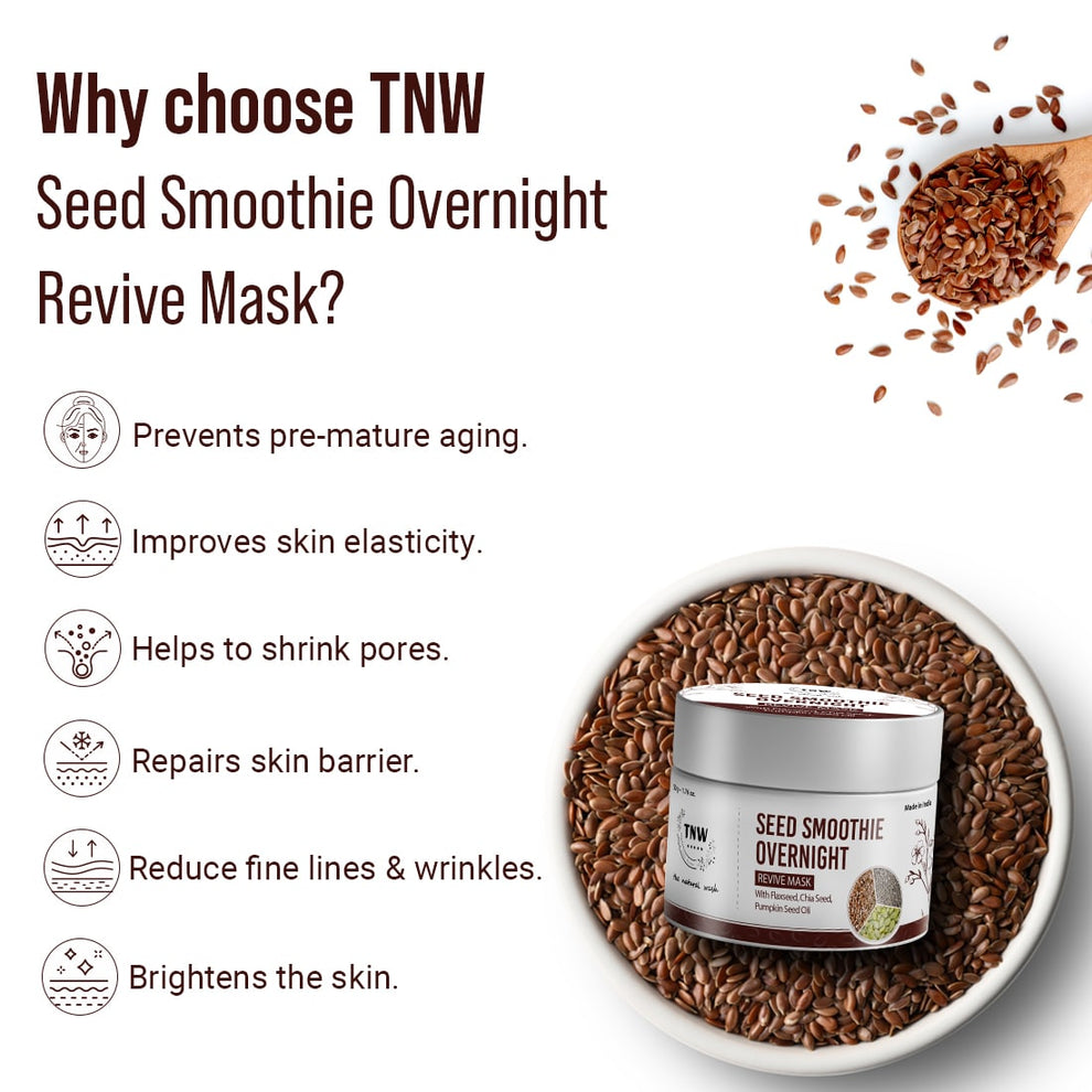 Seed Smoothie Overnight Revive Mask for Deep Moisturization – The ...