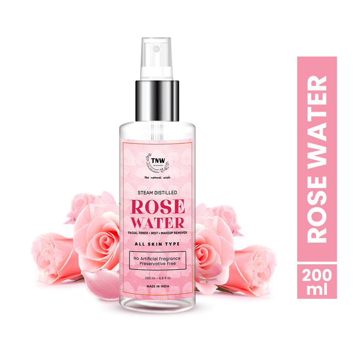 Pure Rose Water for Fresh, Hydrated & Refreshed Skin – The Natural Wash