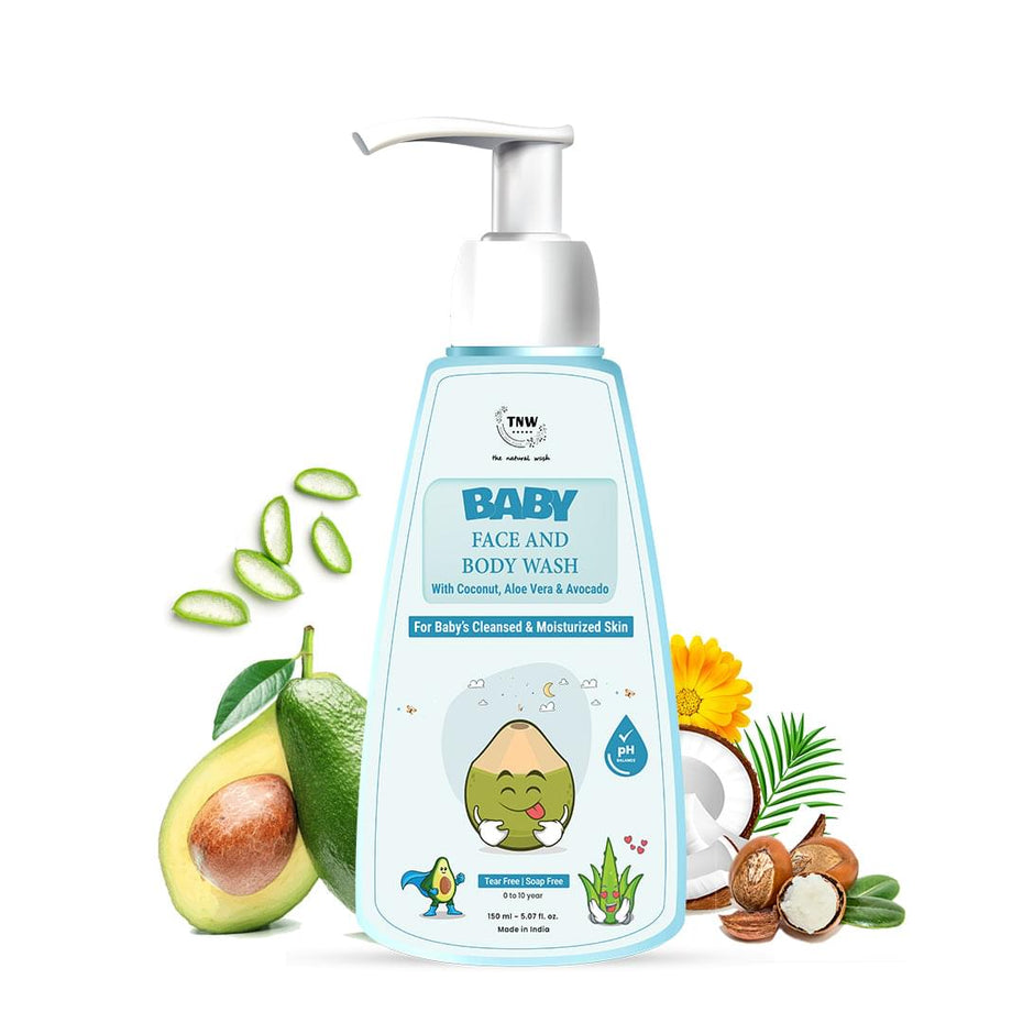Buy mild and effective baby wash, powder, and cream – The Natural Wash