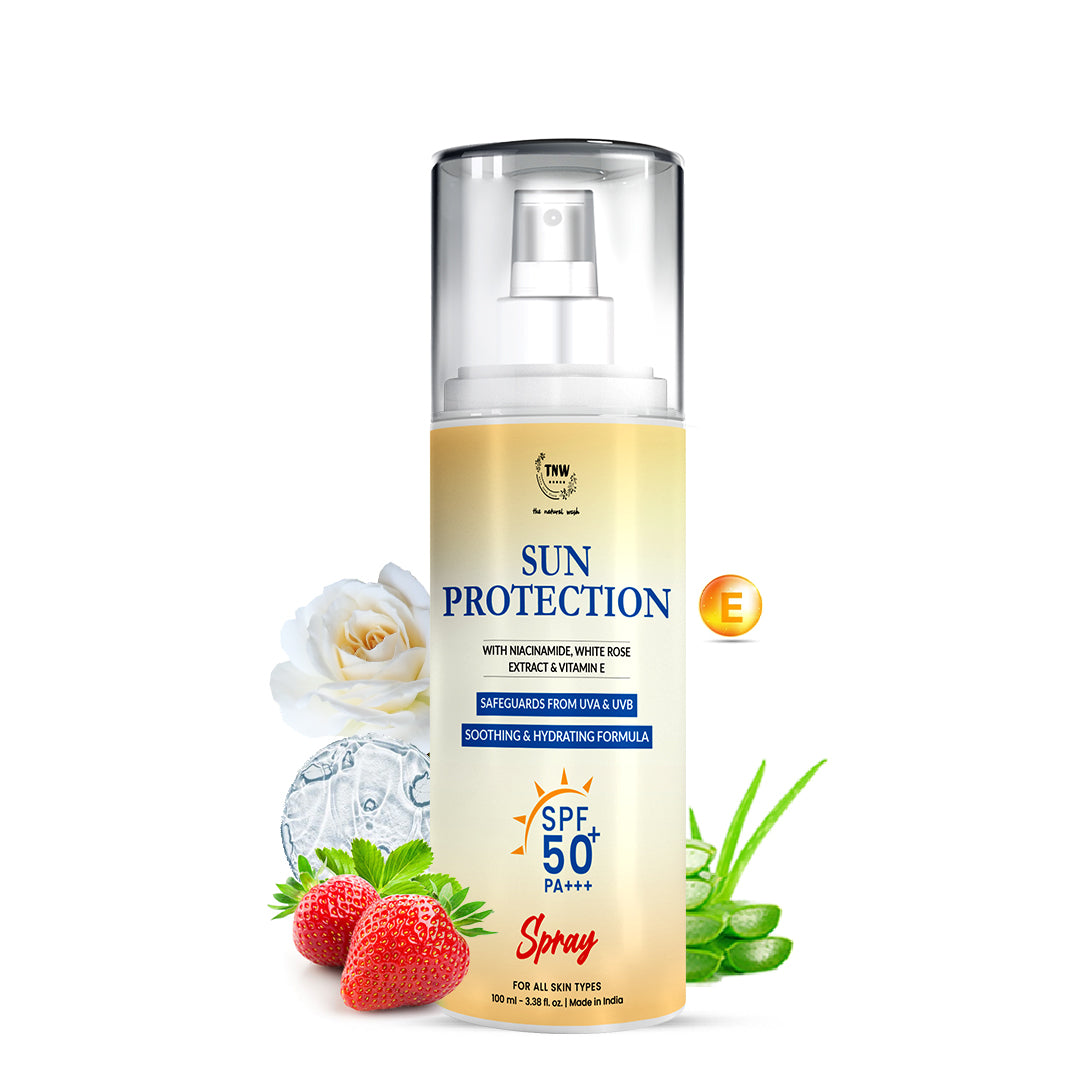 Sun Protection SPF 50 Spray with PA+++ – The Natural Wash