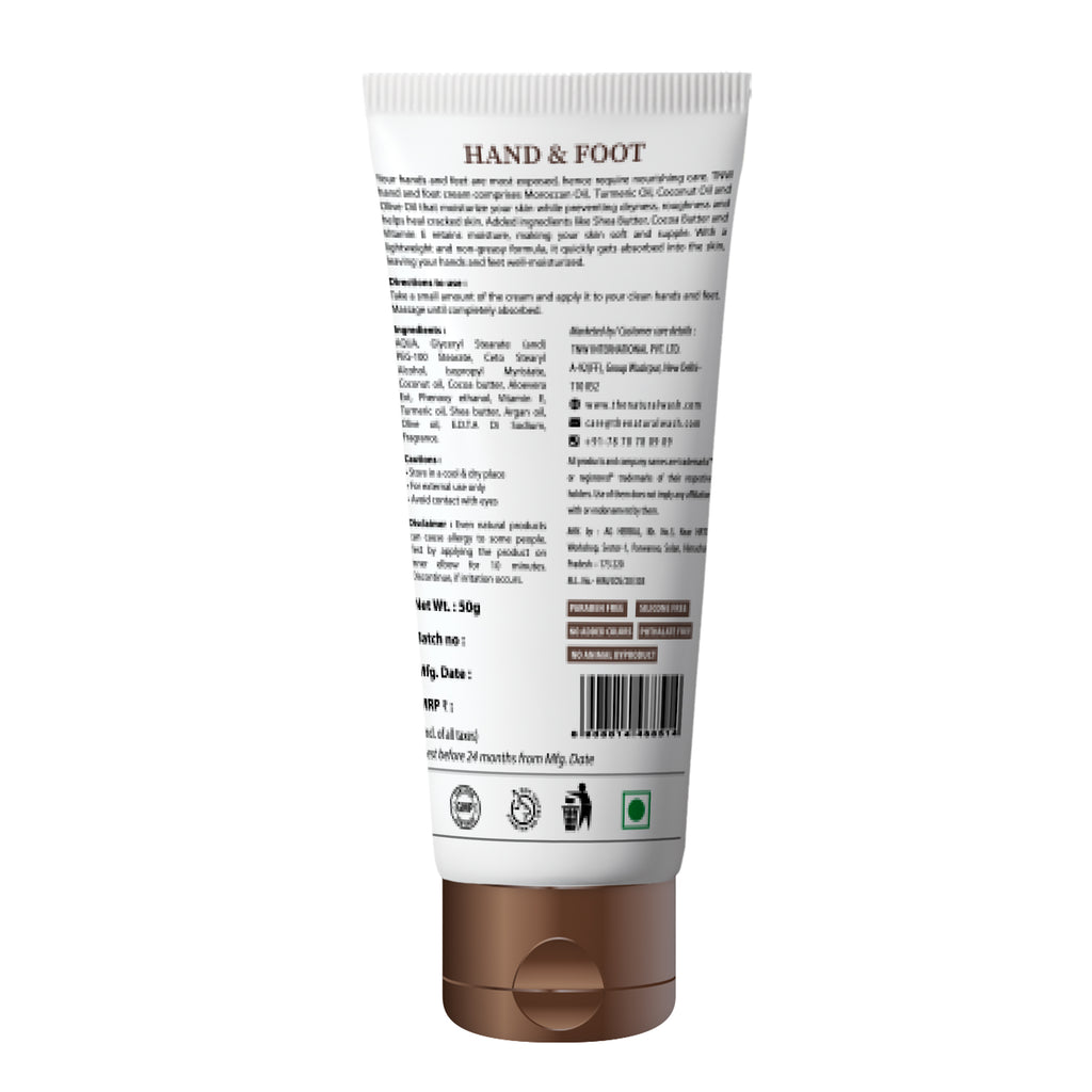 Hand & Foot Cream for Nourished Skin – The Natural Wash